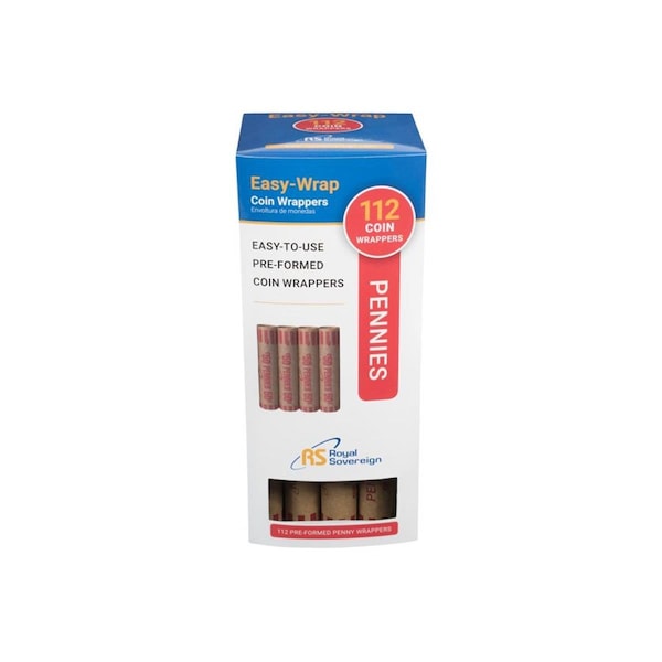 Royal Sovereign Penny Coin Wrappers - RSW-112P RO54522 | Zoro